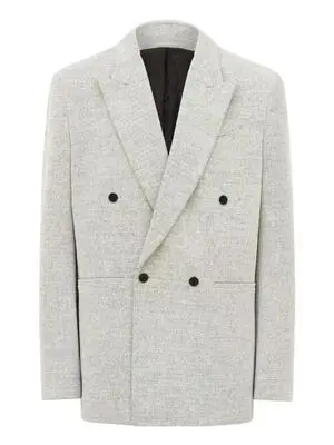 LGN LOUIS GABRIEL NOUCHI Double-breasted Jacket - Grey