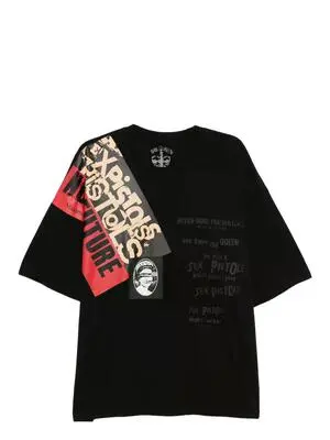 MASTERMIND WORLD Slogan-print T-shirt - Black