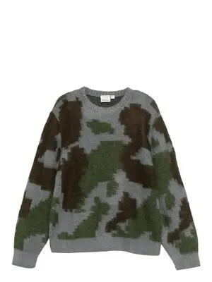 Gramicci Mohair Blend Sweater - Jungle Digi Camo