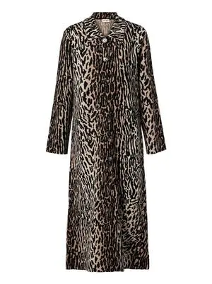 Rixo Jacoba Jacquard Coat - Multicoloured