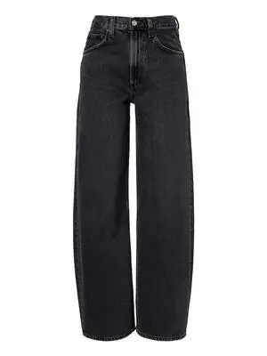 AGOLDE Low Curve Wide-leg Jeans - Grey