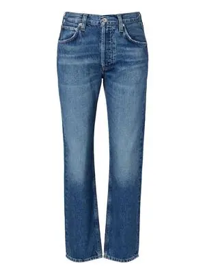 Citizens Of Humanity Winslow Mid-rise Straight Jeans - Blue