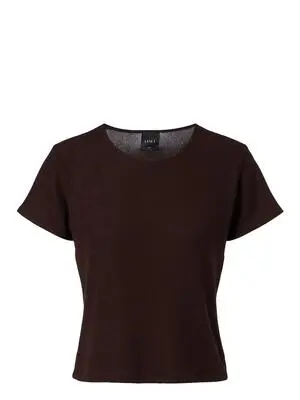 LESET Margo Lauren Jersey T-shirt - Brown