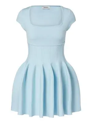 Simkhai Gallagher Mini Dress - Blue
