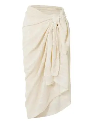 Zimmermann Cotton Pareo - Ivory