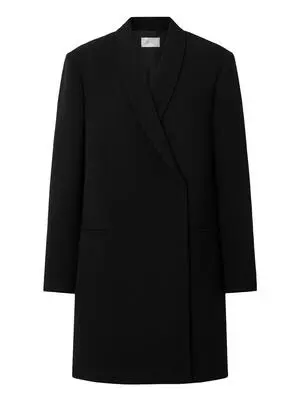 THE ROW Fenaris Wool Coat - Black
