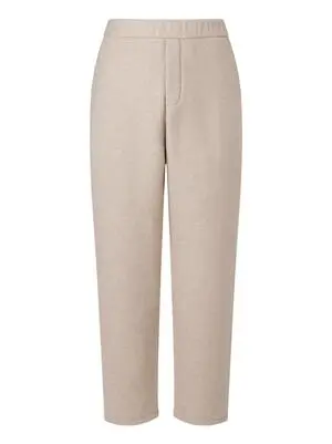 Loro Piana Straight-leg Wool-blend Sweatpants - Neutrals