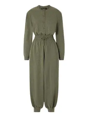 Loro Piana Cashmere Jumpsuit - Green