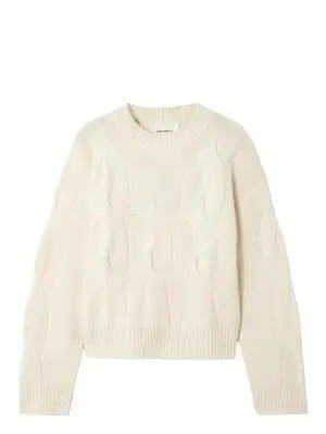 LISA YANG Sammie Cable-Knit Cashmere Sweater