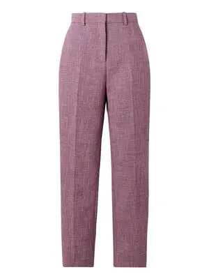 Calvin Klein Lucia Cotton-blend Skinny Pants - Purple