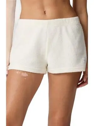 FLORENCE BY MILLS Ultrashort Terry Shorts - Jet Stream