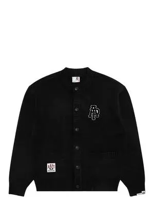 AAPE BY *A BATHING APE® Appliqué Pockets Cardigan - Black