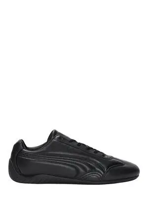 PUMA Speedcat Leather Sneakers - Black