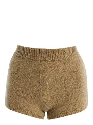 AYA MUSE Vita Knit Shorts - Brown