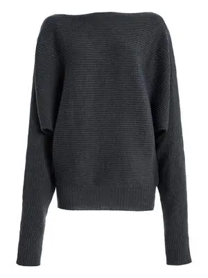 AYA MUSE Rye Wool-silk Sweater - Grey