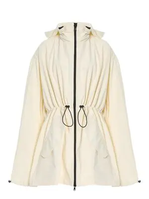 Wardrobe.NYC Rhw Crop Anorak - Ivory