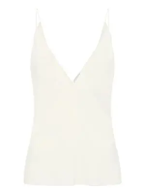 GABRIELA HEARST Maria Top In Ivory Cashmere