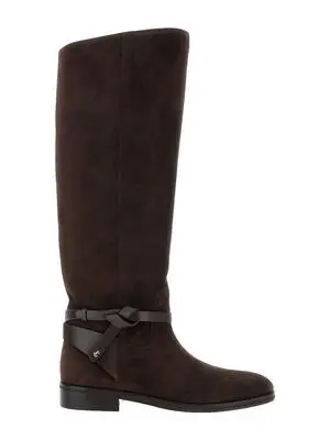 JIMMY CHOO Lawton Knee-high Boots - Brown