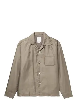 Visvim Keesey Convertible-collar Padded Shirt Jacket - Green