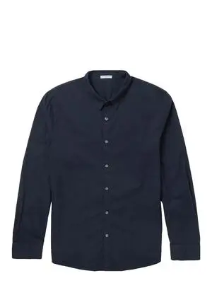 JAMES PERSE Slim-fit Cotton Shirt - Blue