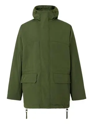 Herno Relaxed Fit Hooded Parka - Green