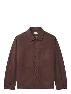 BODE Franck Wool-twill Jacket - Brown