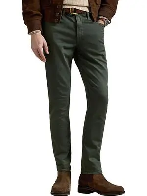 Polo Ralph Lauren Slim Chino Pants - Line Green