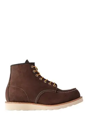 Red Wing Classic Moc Suede Boots - Brown