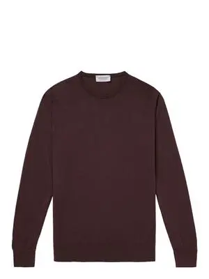 John Smedley Hatfield Slim-fit Sweater - Brown