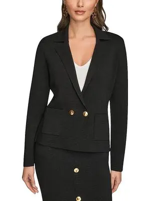 Donna Karan New York Sweater Blazer - Black