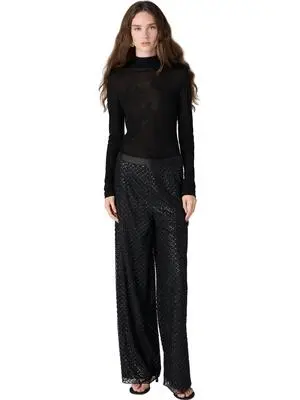DIANE VON FURSTENBERG Emabella Embellished Pants