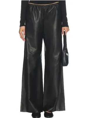 LA LIGNE Leather Colby Pant