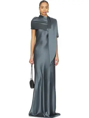 EAVES Sigrun Gown - Granite