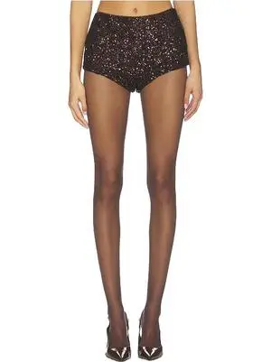 ANIYE BY Luxy Embellished Shorts - Moka