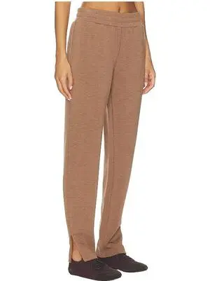 Varley The Slim Zip Hem 29.5 Pant - Golden Bronze Marl