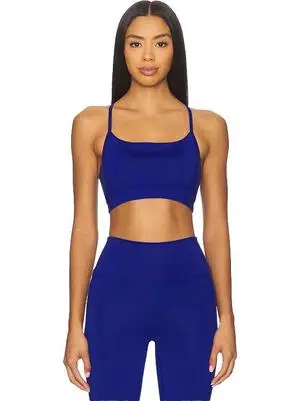 Varley Assure Cerys Sports Bra In Blue - Sodalite Blue