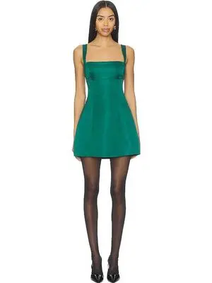 MORE TO COME Malia Mini Dress - Emerald Green