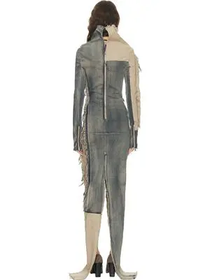 RICK OWENS Etna Denim Dress