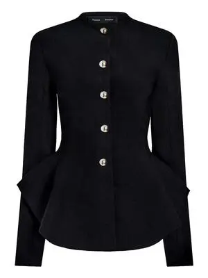 Proenza Schouler Buttoned Jacket - Black