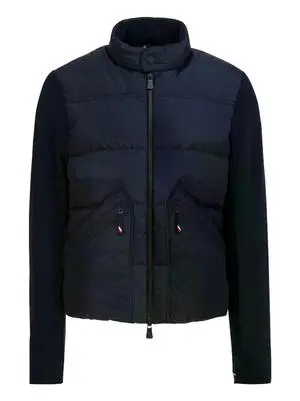 MONCLER Knitted-Sleeve Padded Jacket