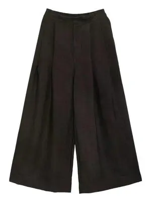 BAMBAH Pleated Pants - Brown
