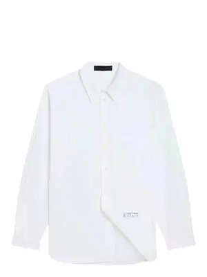 Proenza Schouler Simon Poplin Shirt - White