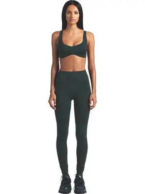 SKIMS Shaping Scoop Bra | Deep Neutral | 2xs | Nike Matte Dark Teal