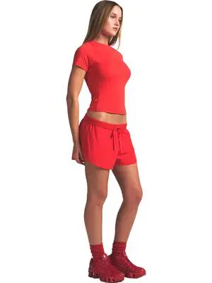 SKIMS 2.5" Runner Short - Ruby