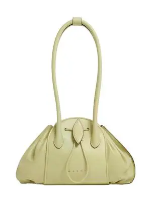Marni Leather Shopper - Green