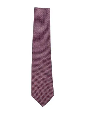 FERRAGAMO Silk Neck Tie - Red