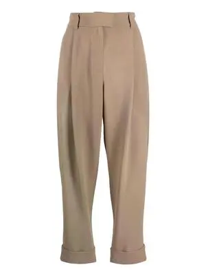 Brunello Cucinelli Cropped Tailored Trousers - Neutrals