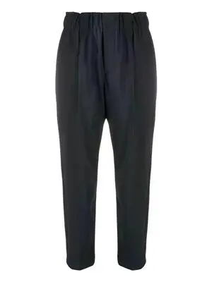 BRUNELLO CUCINELLI Side Stripe Cropped Trousers