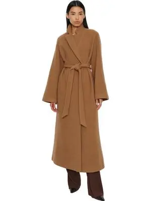 REFORMATION Tula Oversized Coat - Natural