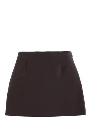 FAVORITE DAUGHTER Crepe Skort Brown
